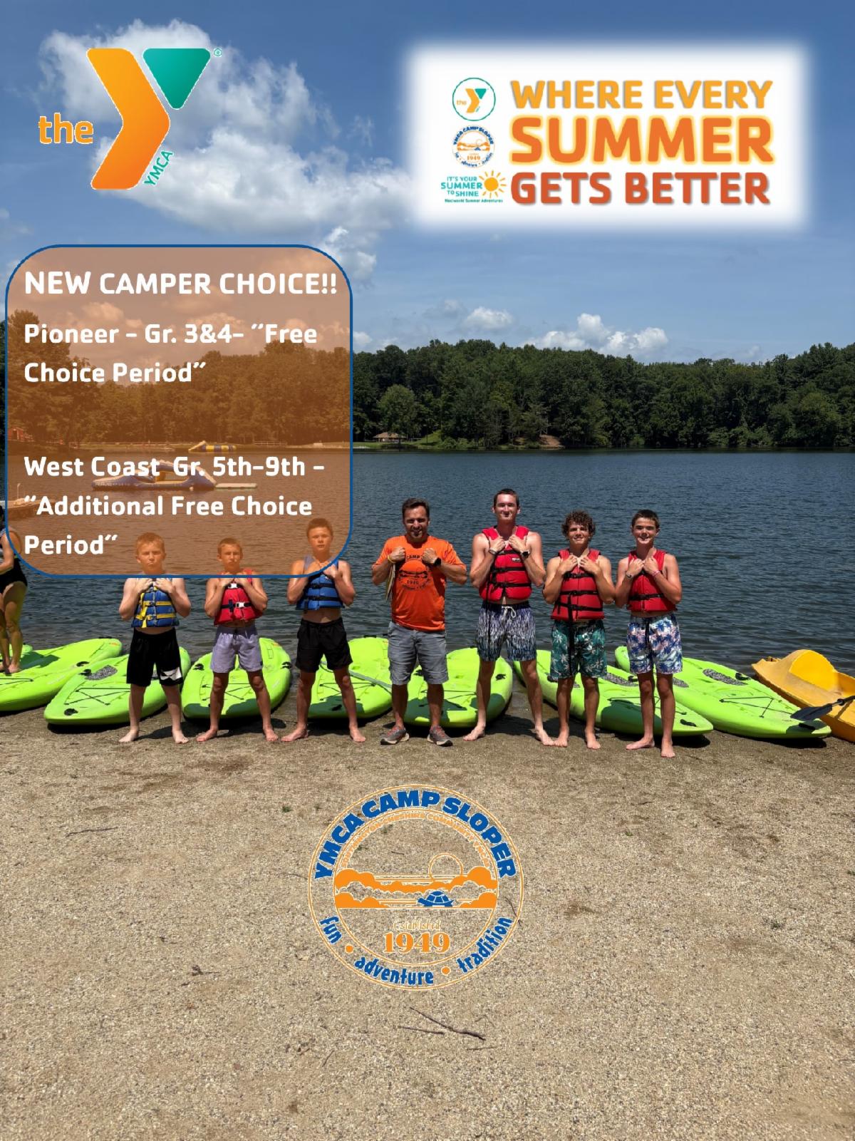 YMCA Camp Sloper - New in 2026 - Part 2