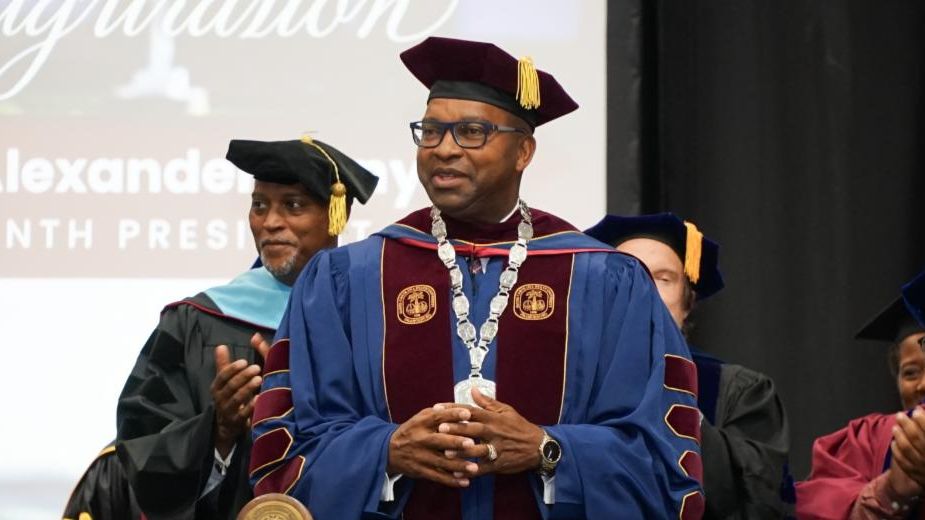 President Alexander Conyers has won over the hearts of SC State’s ...