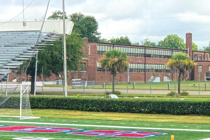 Photos: SC State removes endzone bleachers with plan to build health ...
