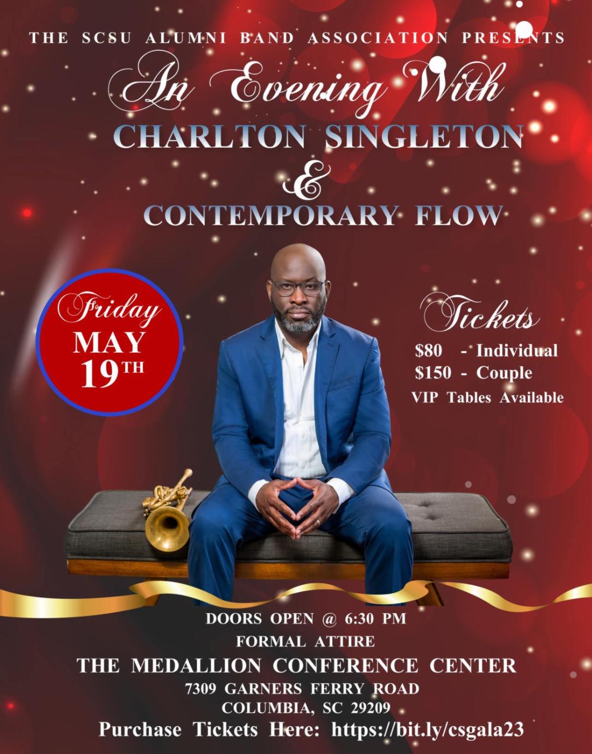 Tickets available for Grammy-winning alumnus Charlton Singleton’s ...