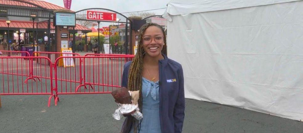 Graduating senior Sydaija Smalls was born to work in broadcasting