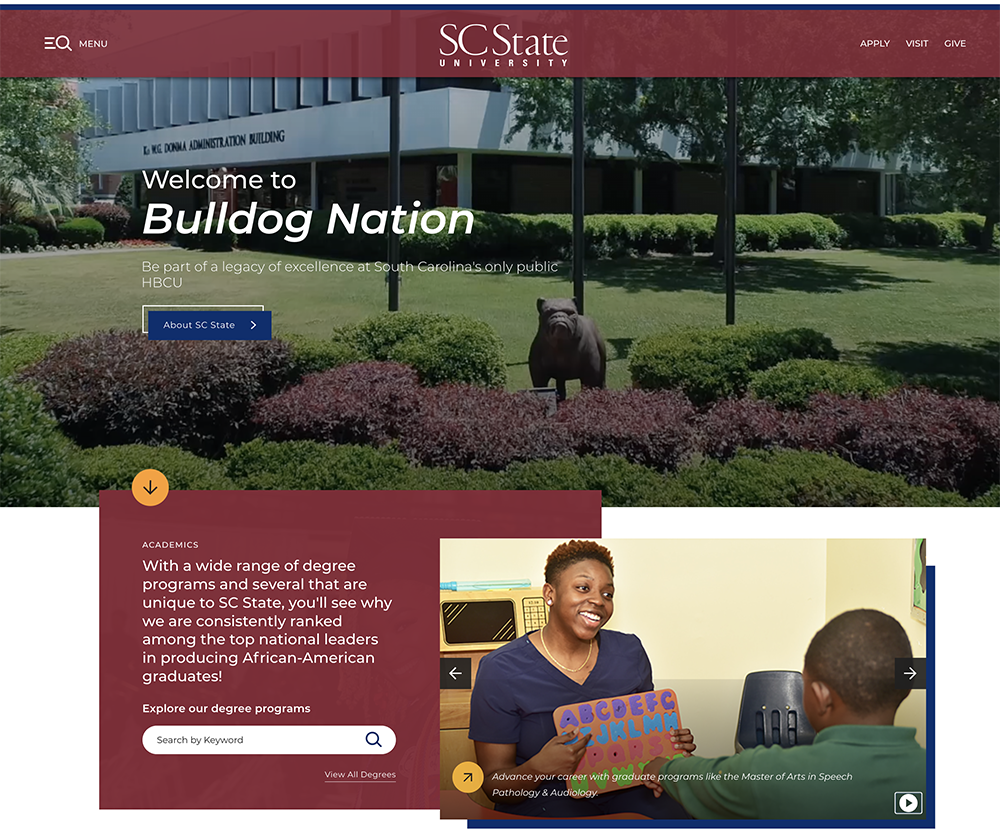 SC State University launches new website offering detailed info for ...