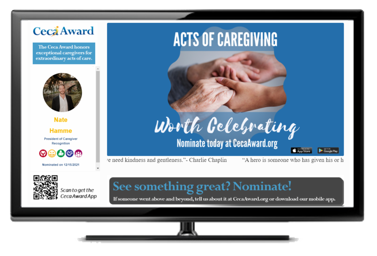 Announcing: Ceca Caregiver of the Year Awards