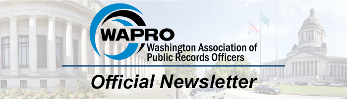 WAPRO May Newsletter