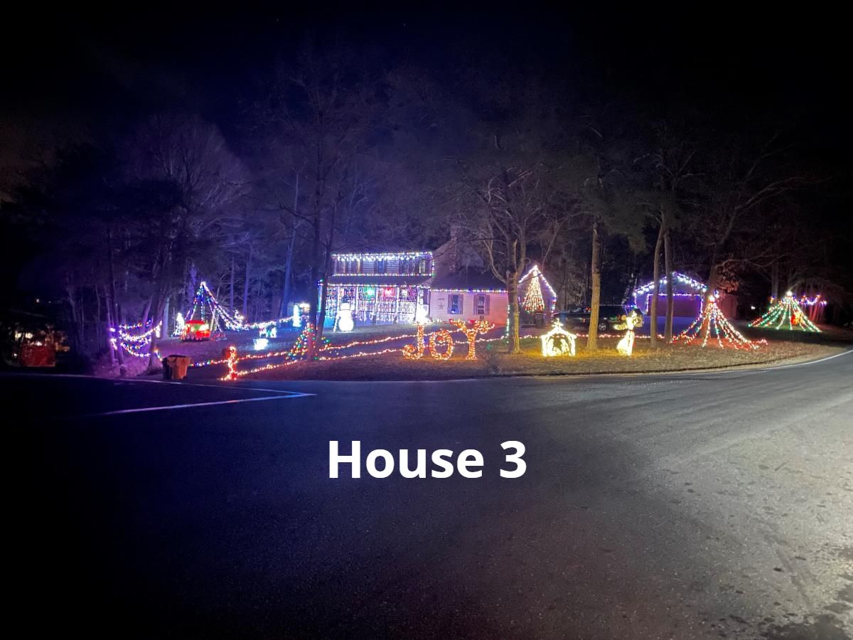 Vote for the best-lit home in the Harbour