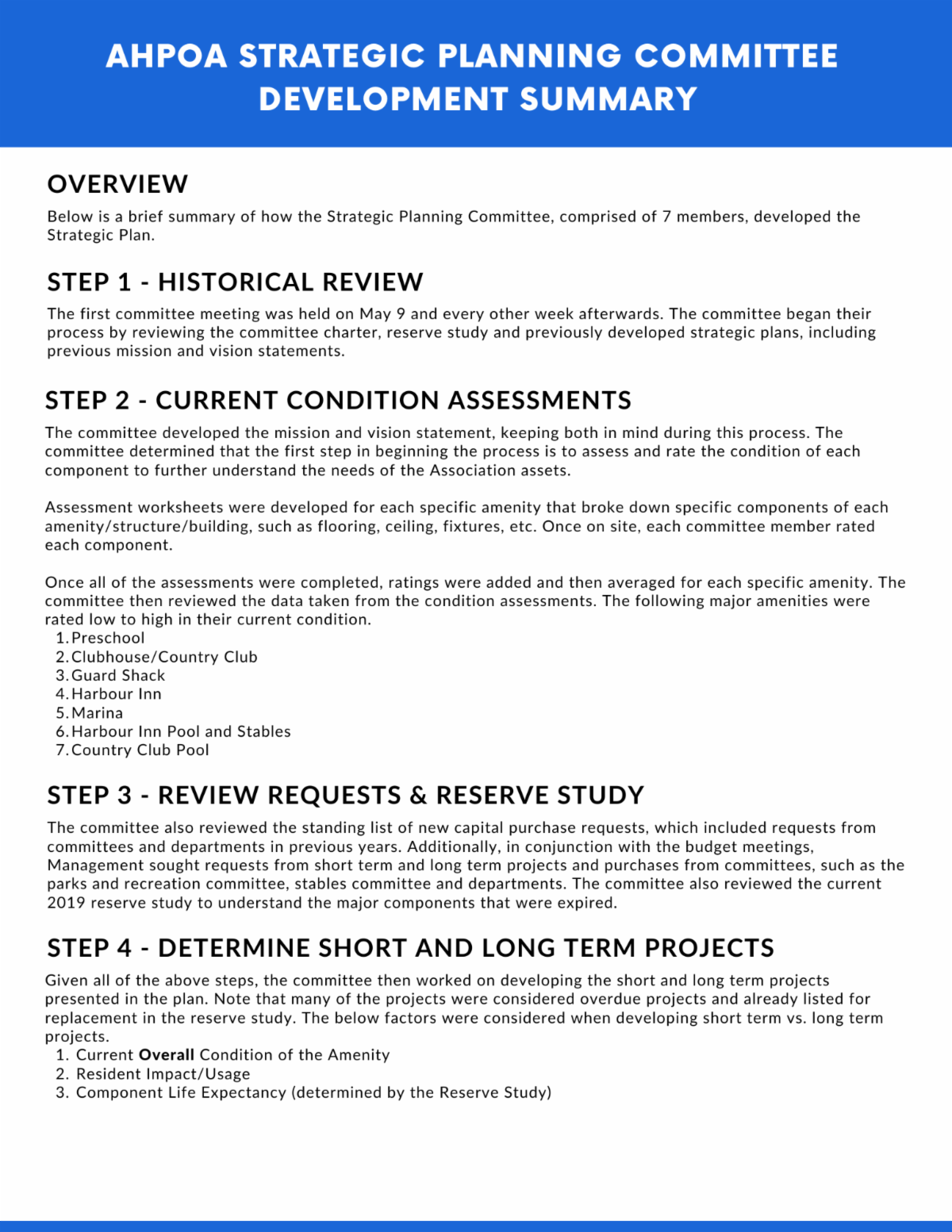Draft Strategic Plan
