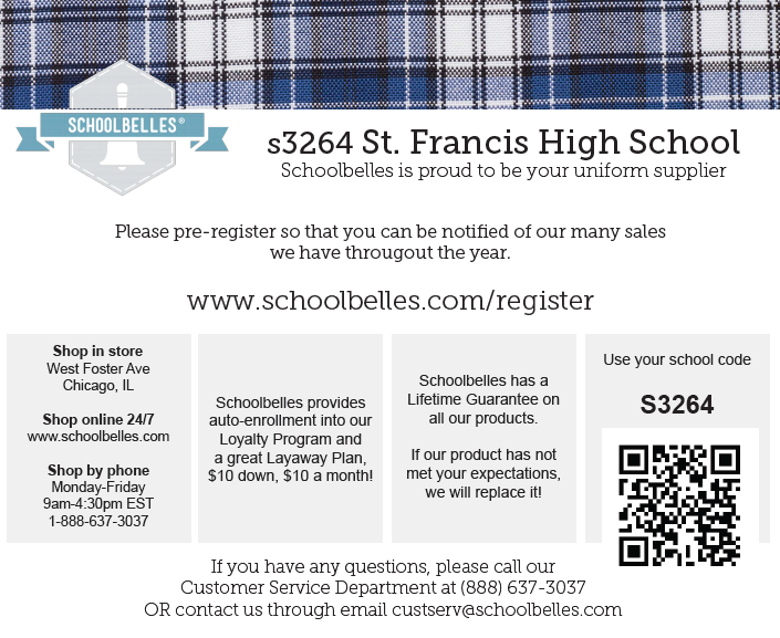 New Uniform Supplier & Fitting Event THIS Thursday