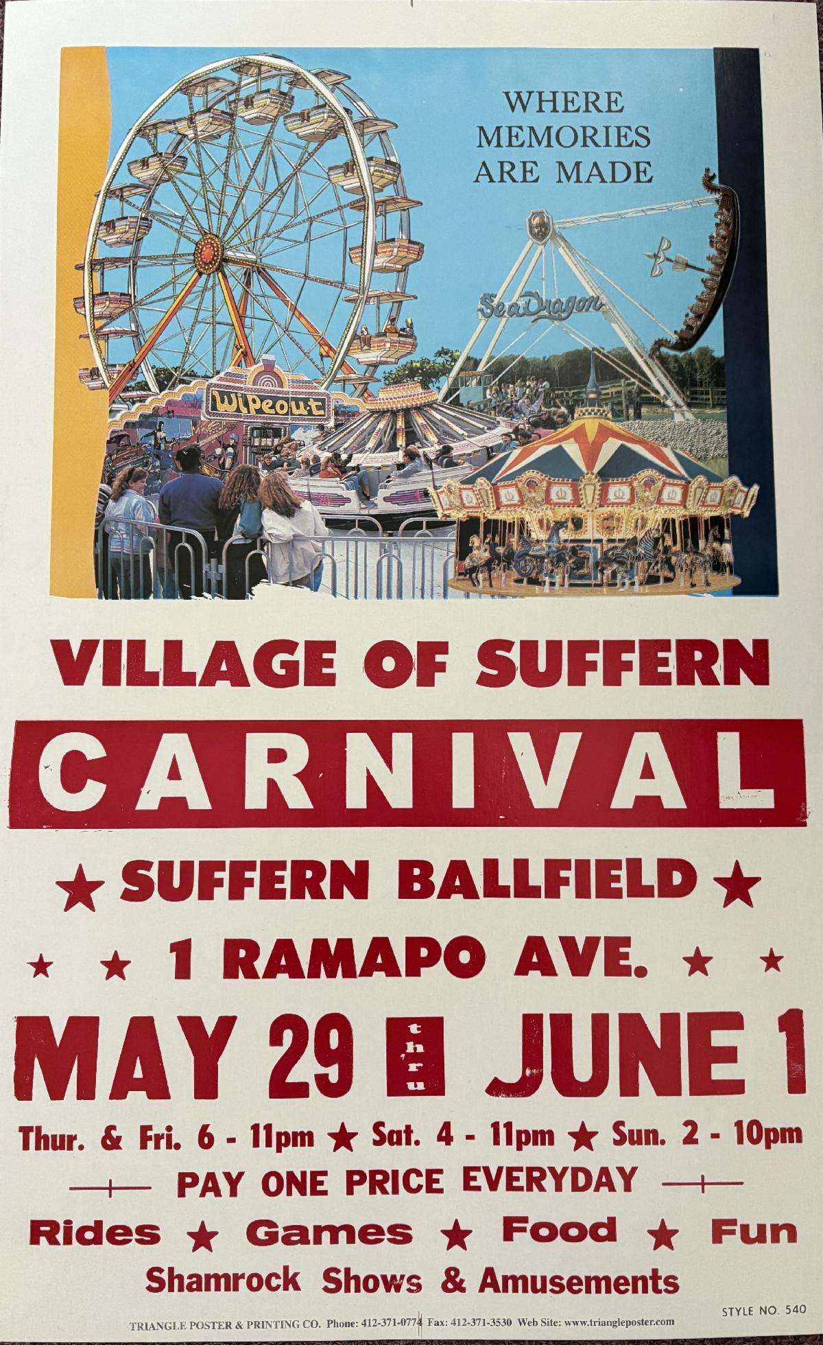 Carnival coming to Town!!