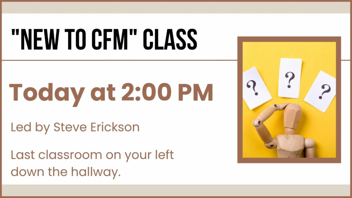 CFM Bulletin - May 20, 2023