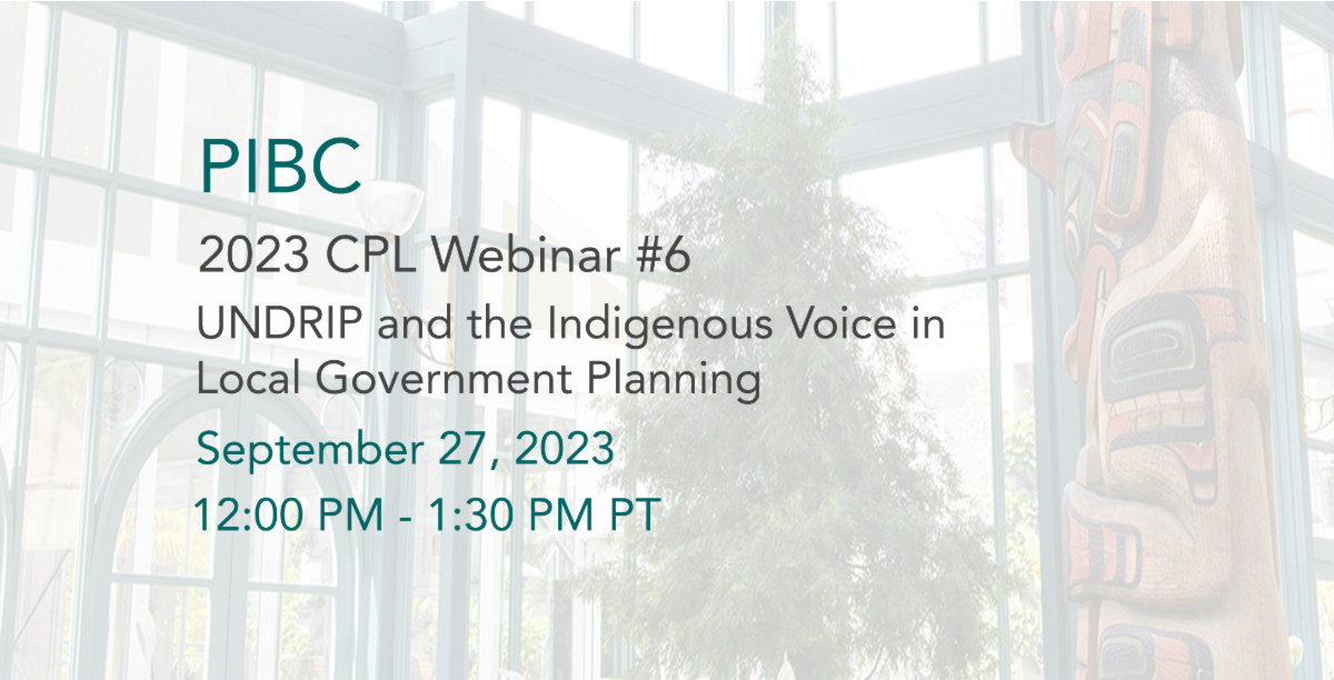 PIBC e-News Special - Register & Join CPL Webinars #6 and #7 this Fall!