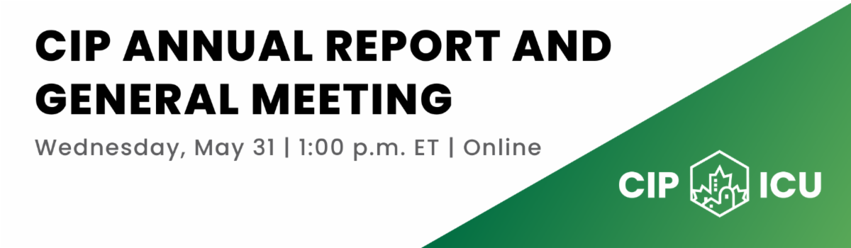 CIP’s Annual Report and AGM Information | Rapport annuel de l’ICU et ...