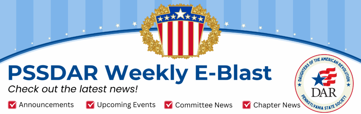 PSSDAR Weekly E-Blast - January 20, 2026