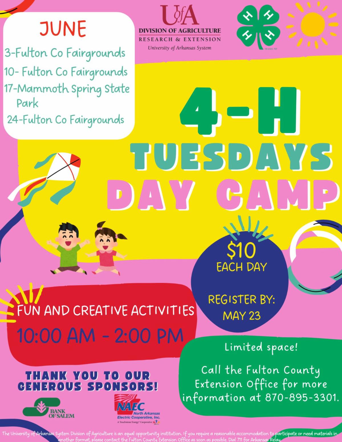 Fulton County June 4-H Newsletter