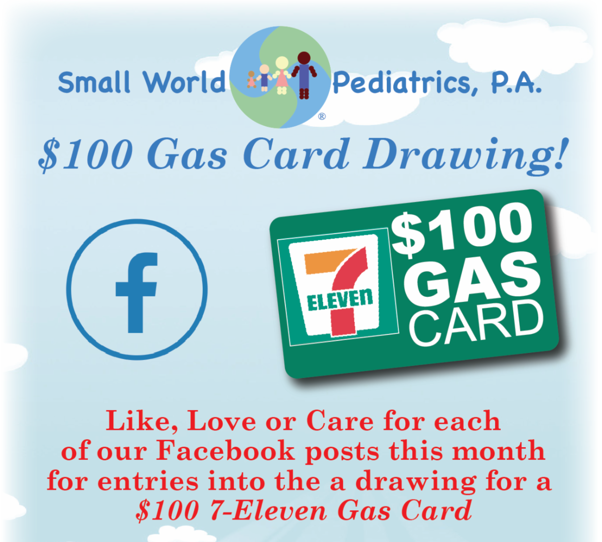And The July Gas Card Winner is
