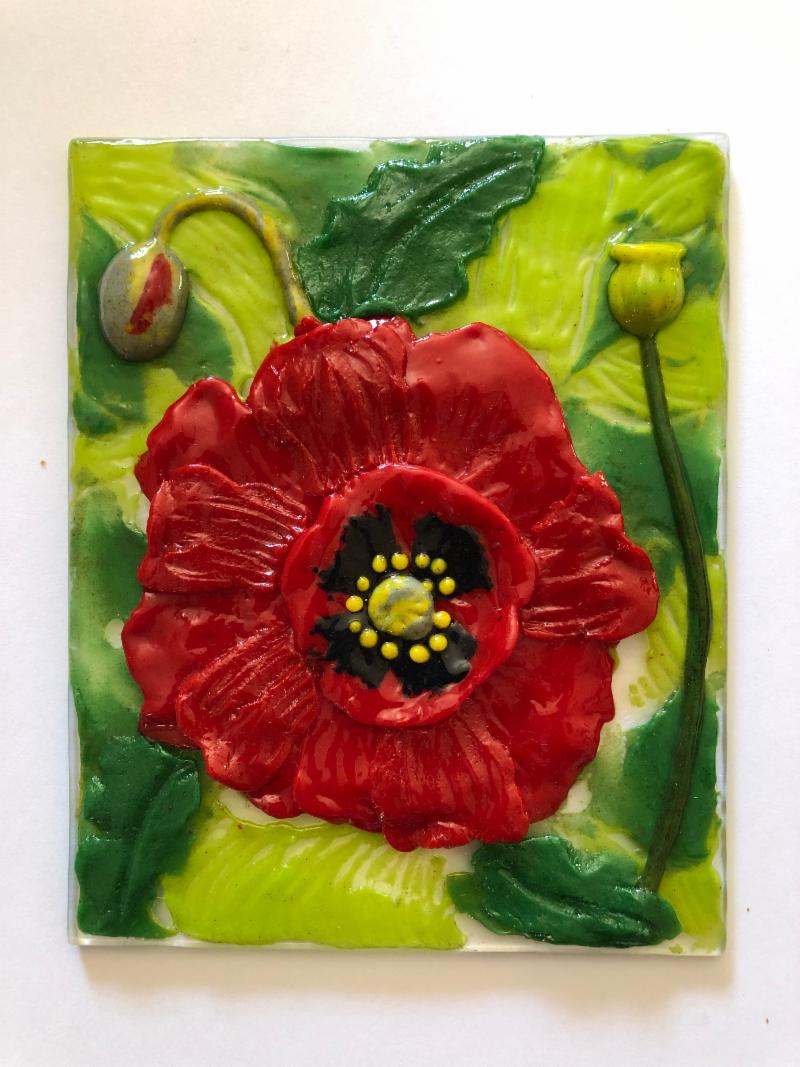 The Latest eNews from Glass Bird Studios: Enamels with Modeling Glass