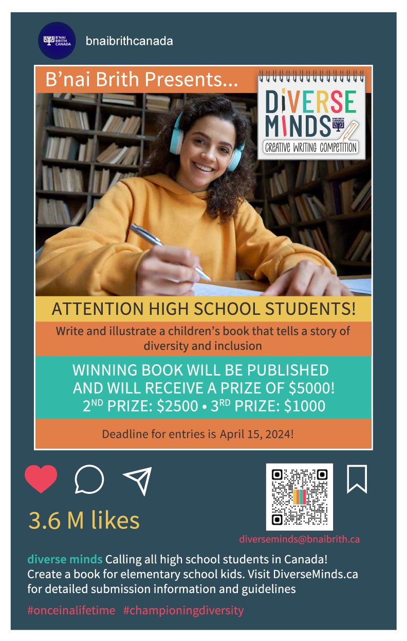 Don't Miss Out on the Diverse Minds Creative Writing Contest