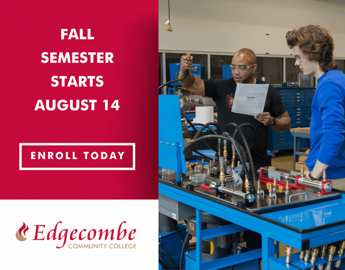 News from Edgecombe Community College - August 7, 2025