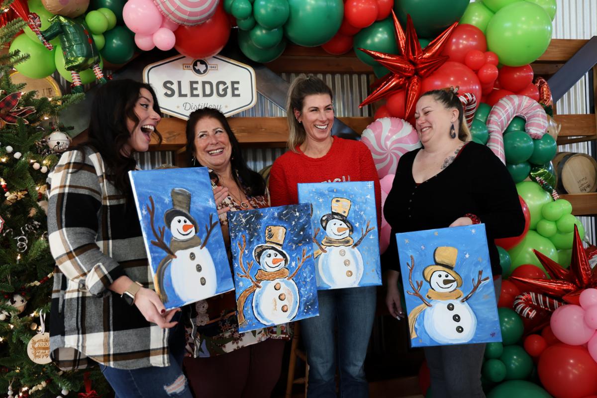 Paint Party At Sledge Distillery