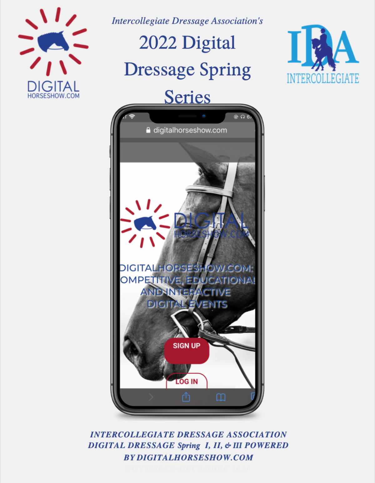 IDA Digital Dressage Spring Series Is Now Open! 👏