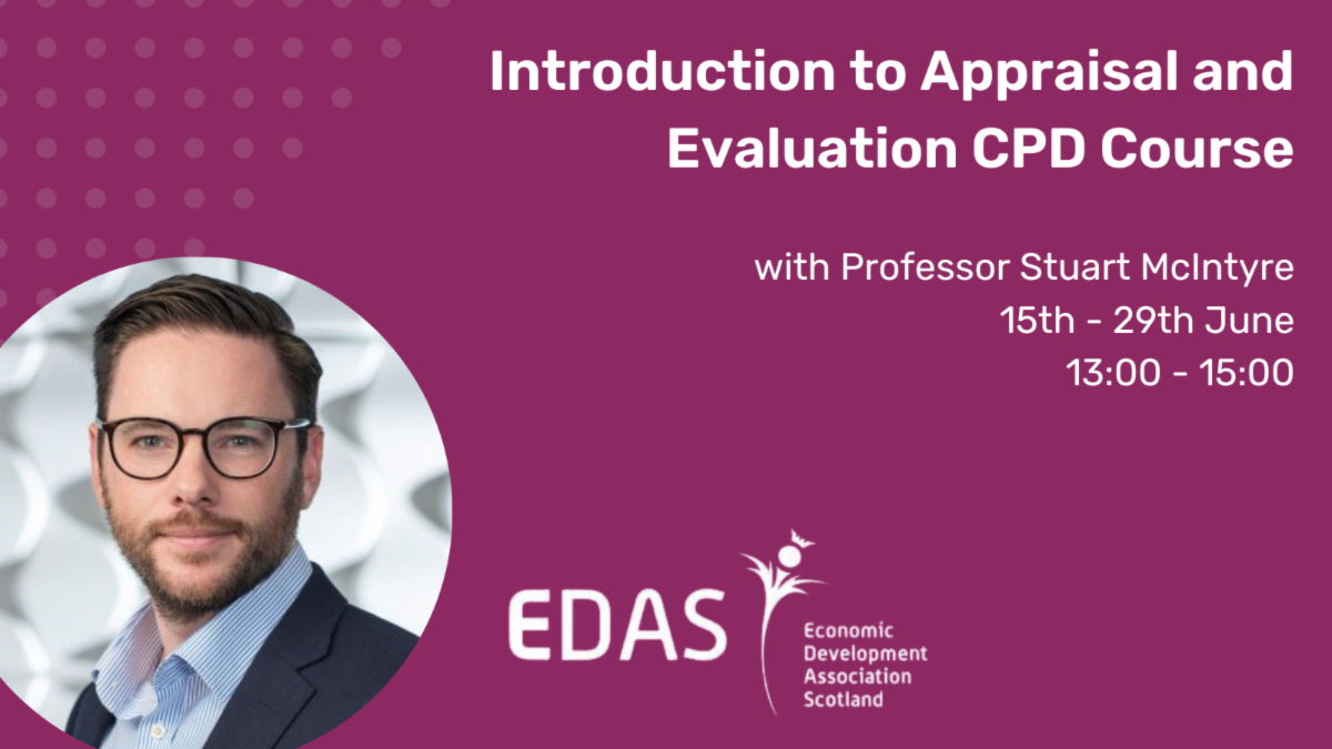 Learn about economic appraisal & evaluation with our EDAS introductory ...