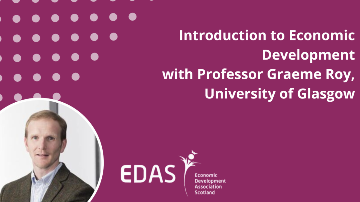 'Circular Economy and Beyond' Webinar with Zero Waste Scotland and EDAS