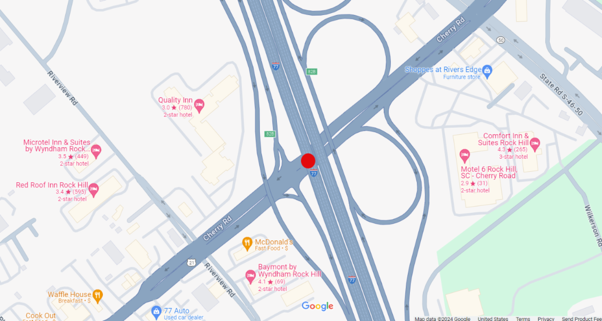 SCDOT temporarily closes two lanes on I-77 southbound bridge over ...