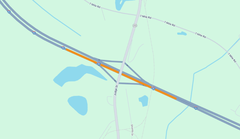 SCDOT closes lane on I-26 Eastbound in Dorchester County for emergency ...