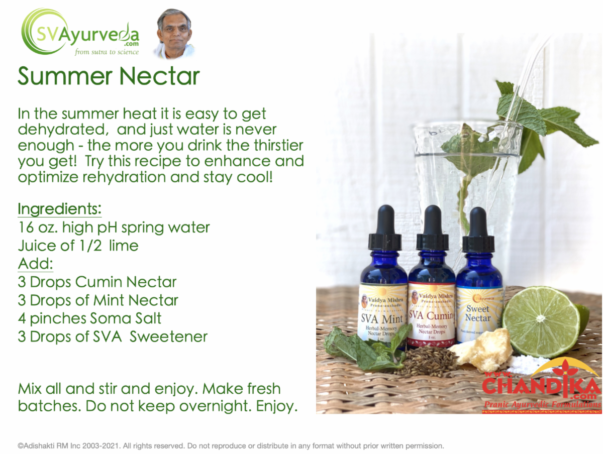 Herbal Nectar Recipes for Cooling Pitta; Love Knowledge? Subscribe to Dr Teitelbaum's NEW ...