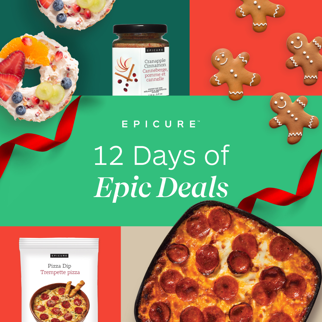 🎁 New Epicure Sale—12 Days of Epic Deals starts December 5!