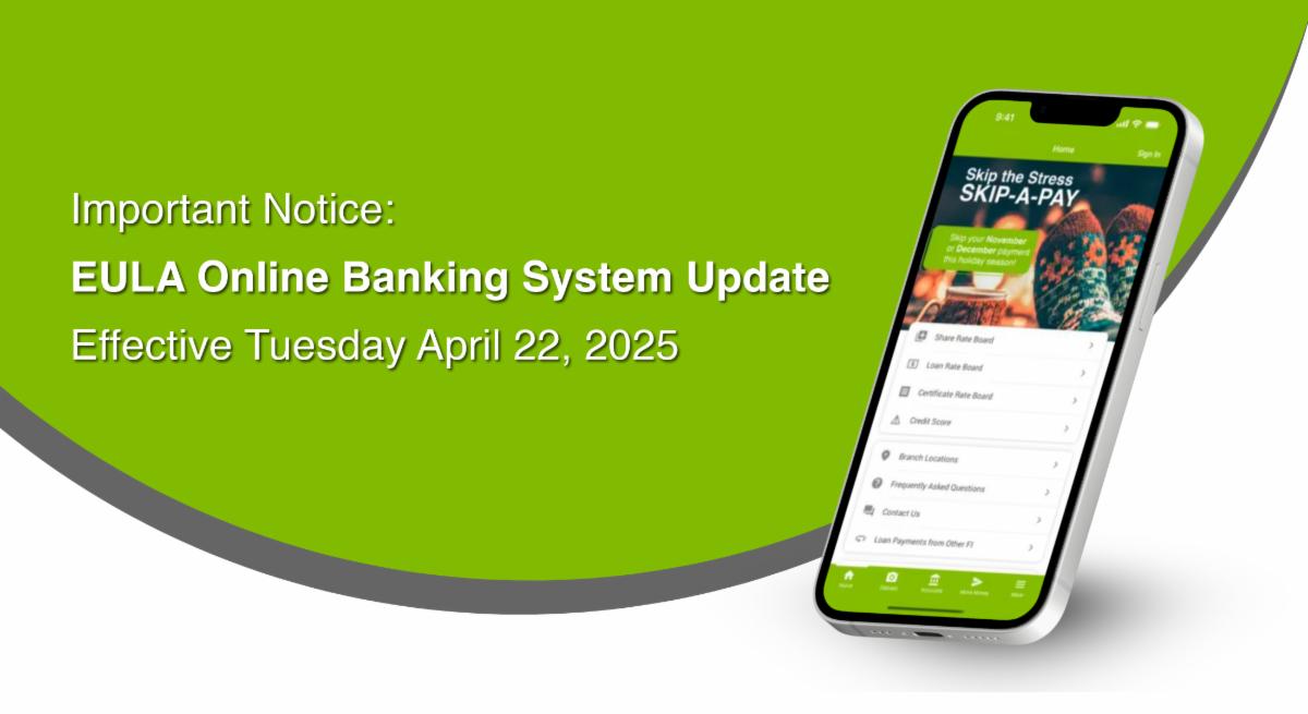 Get Ready for an Online Banking EULA System Update