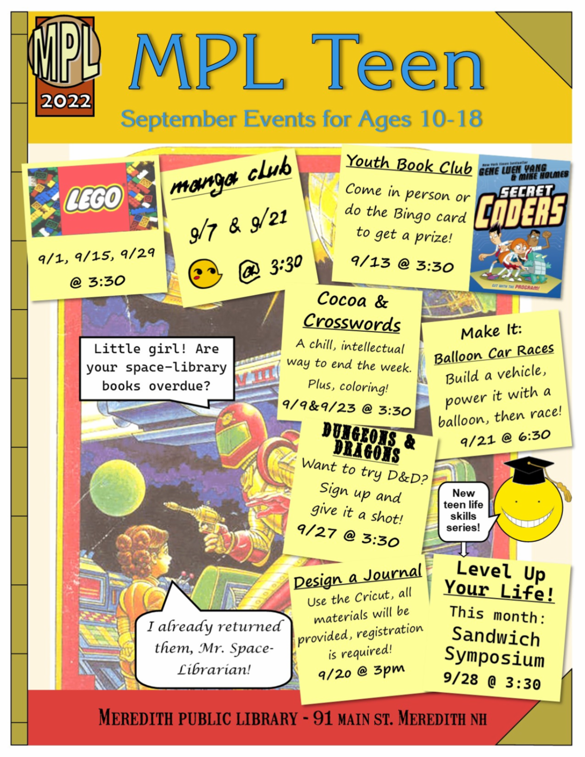 Meredith Library September 2022 eNews