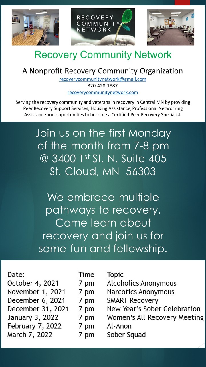 RCN Recovery Newsletter for January 2022