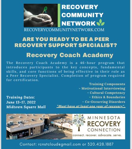 RCN Recovery Newsletter for January 2022