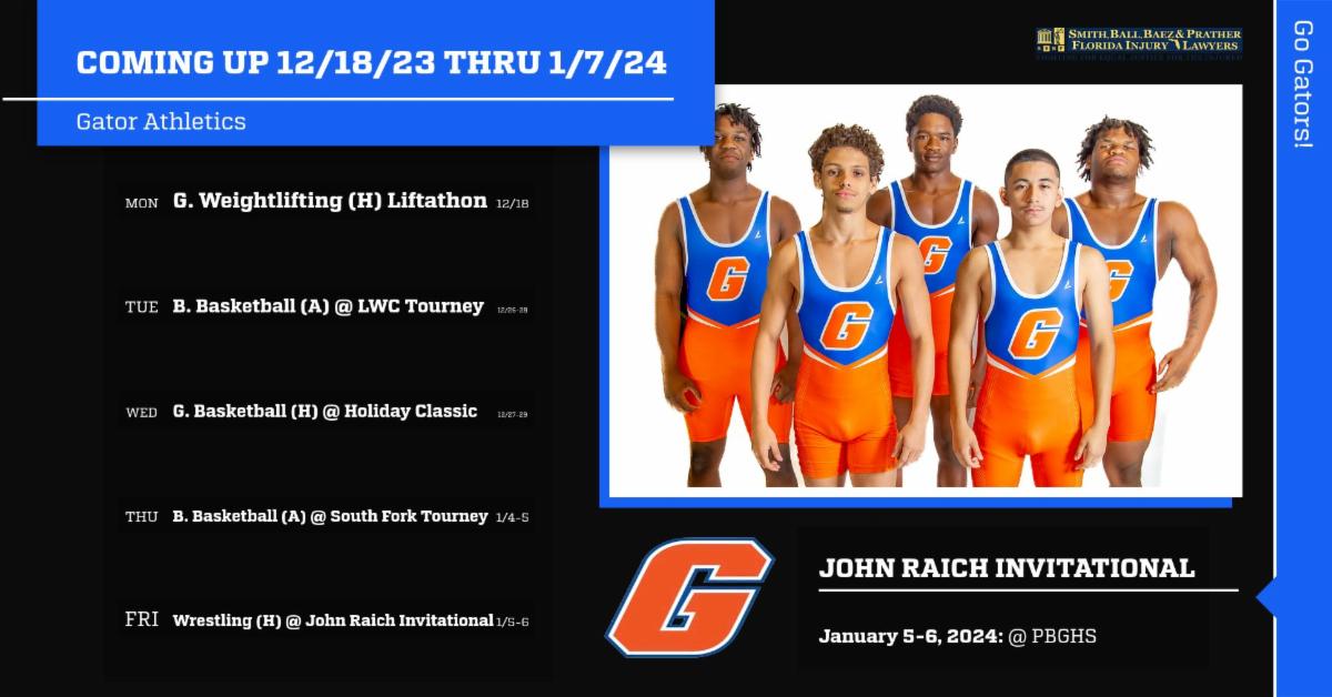 Gator Athletics Newsletter- Issue #18