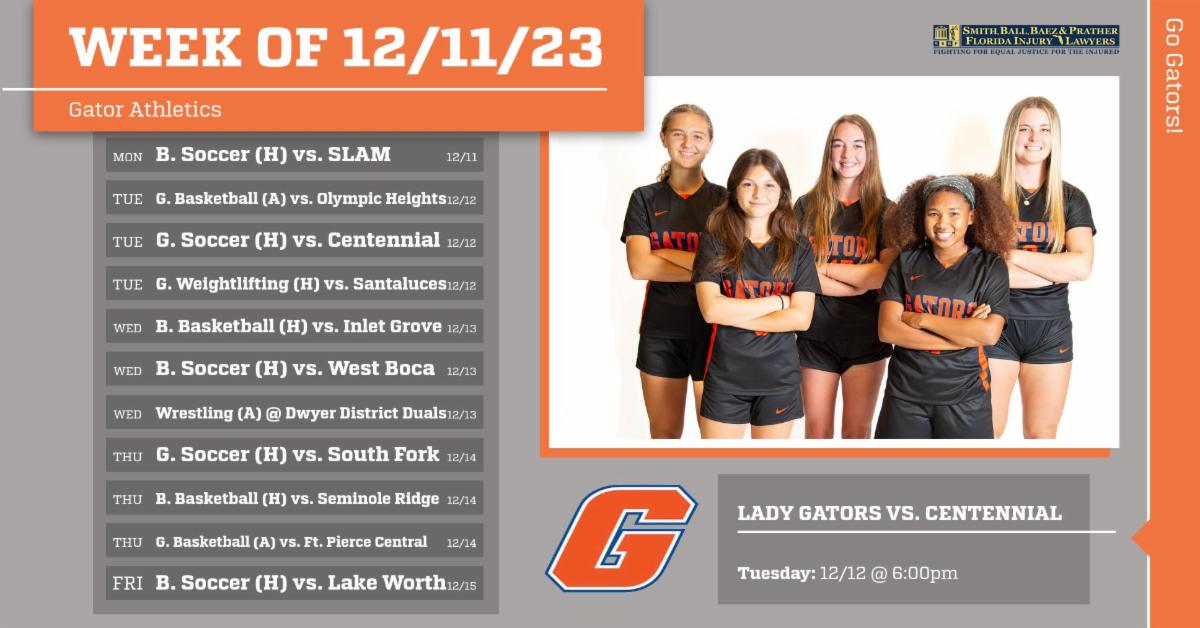 Gator Athletics Newsletter- Issue #17