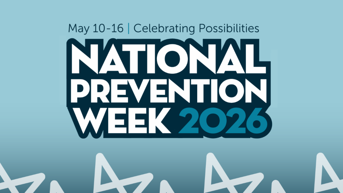 National Prevention Week 2026 is Almost Here!