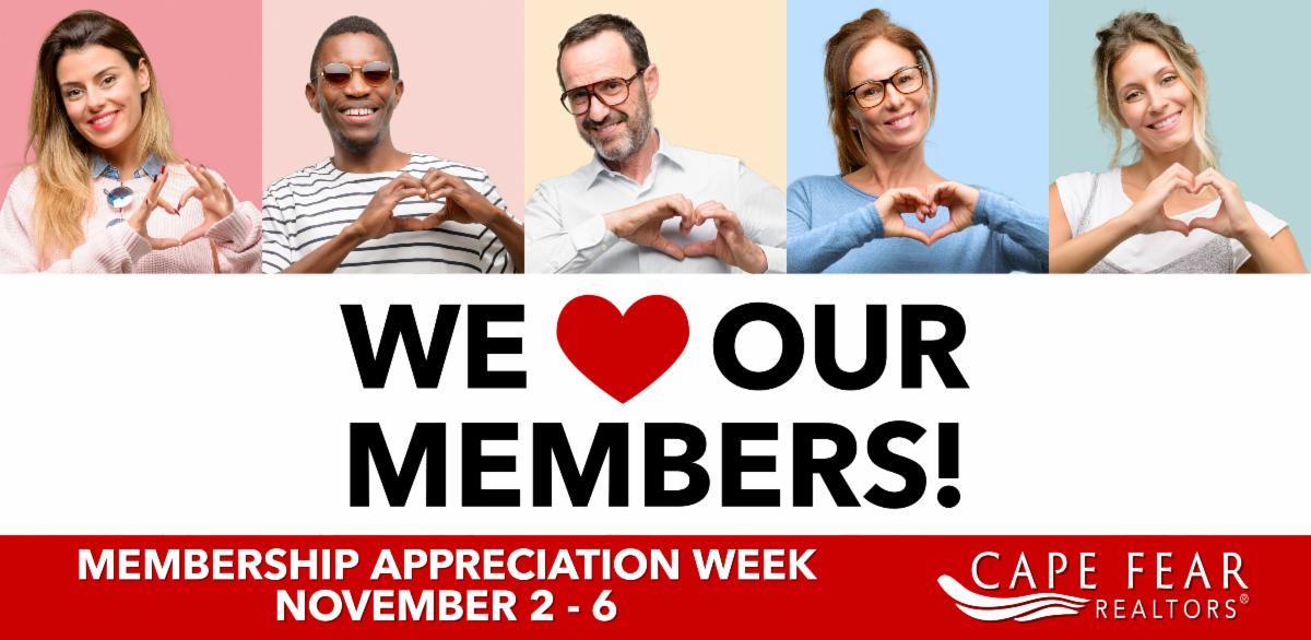 Membership Appreciation Week Starts Today!