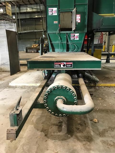 Used Harris HRB Baler/Mayfran Conveyor