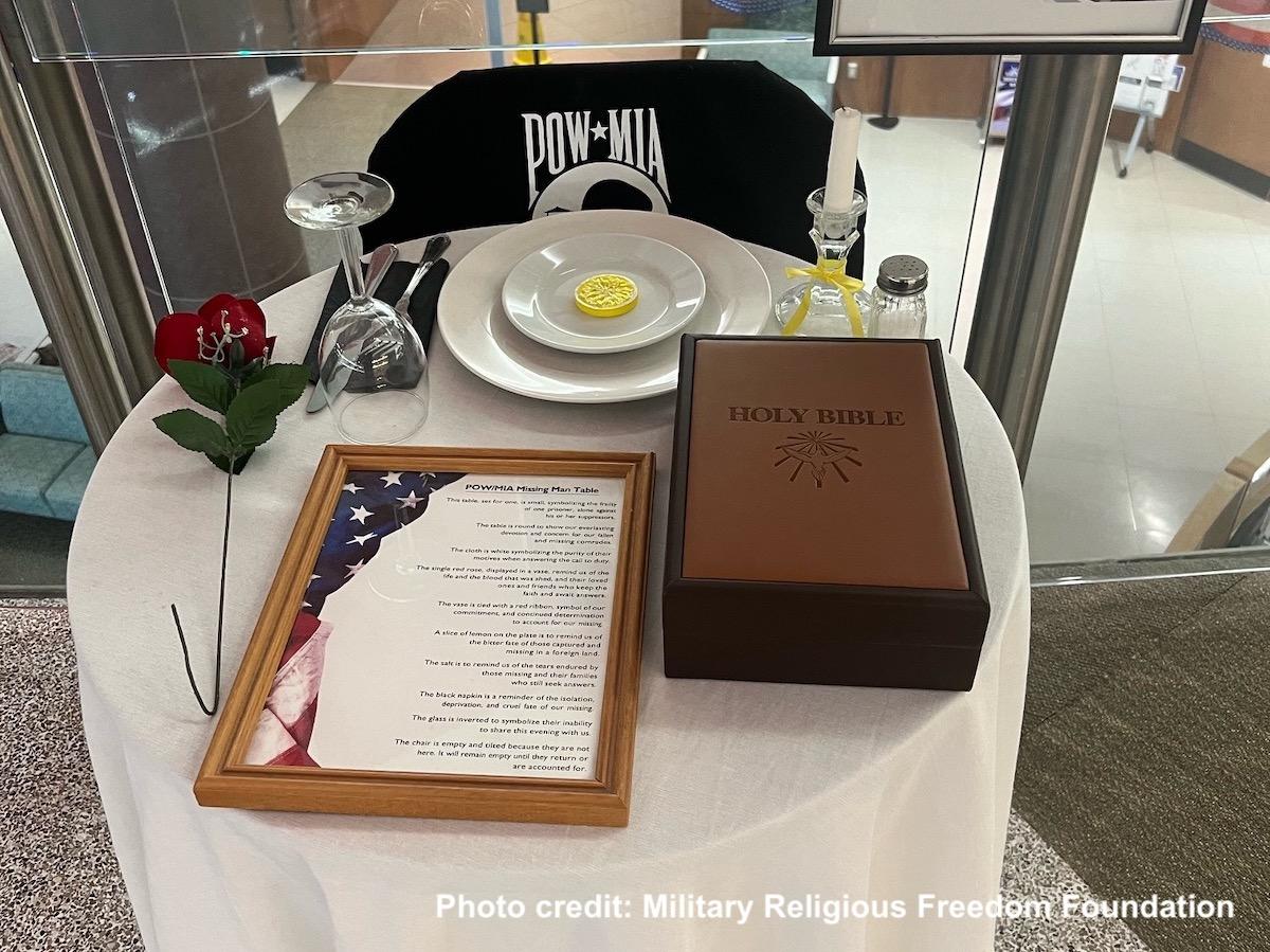 MRFF Demands VA Medical Center Immediately Remove Enormous Bible from ...