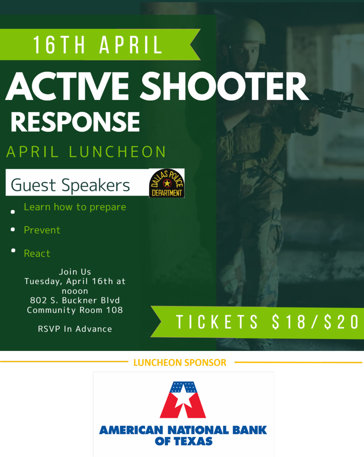 April Luncheon and Networking