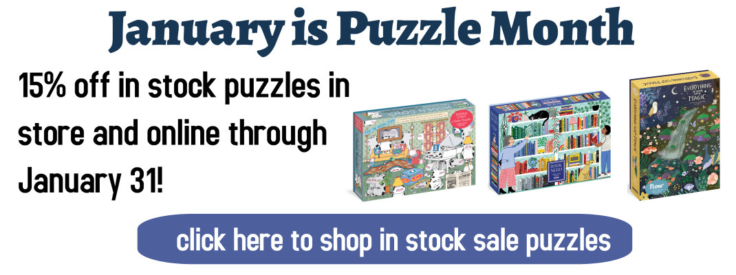 January is Puzzle Month!
