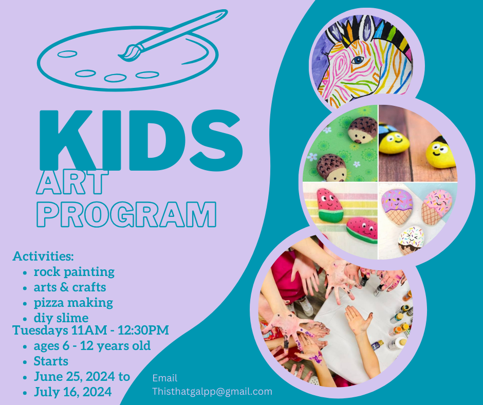 KIDS SUMMER ART PROGRAM