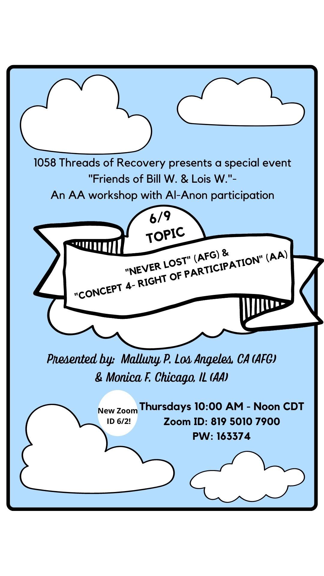 Week of June 6th Threads Events