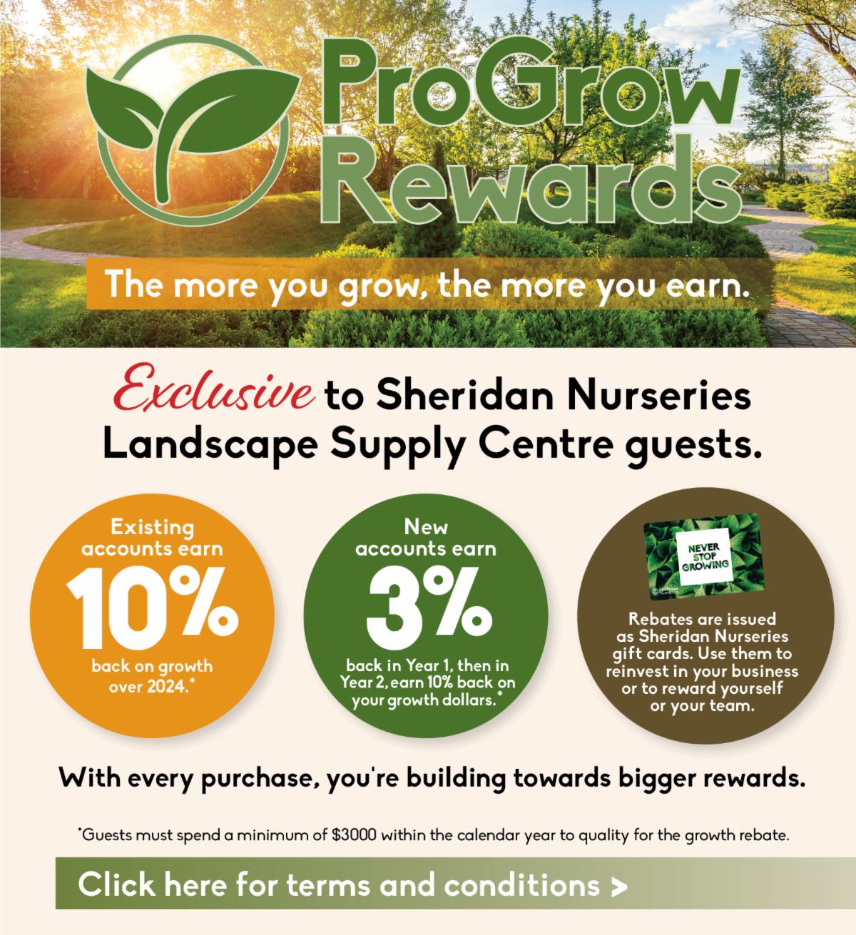 NEW ProGrow Rewards Program!