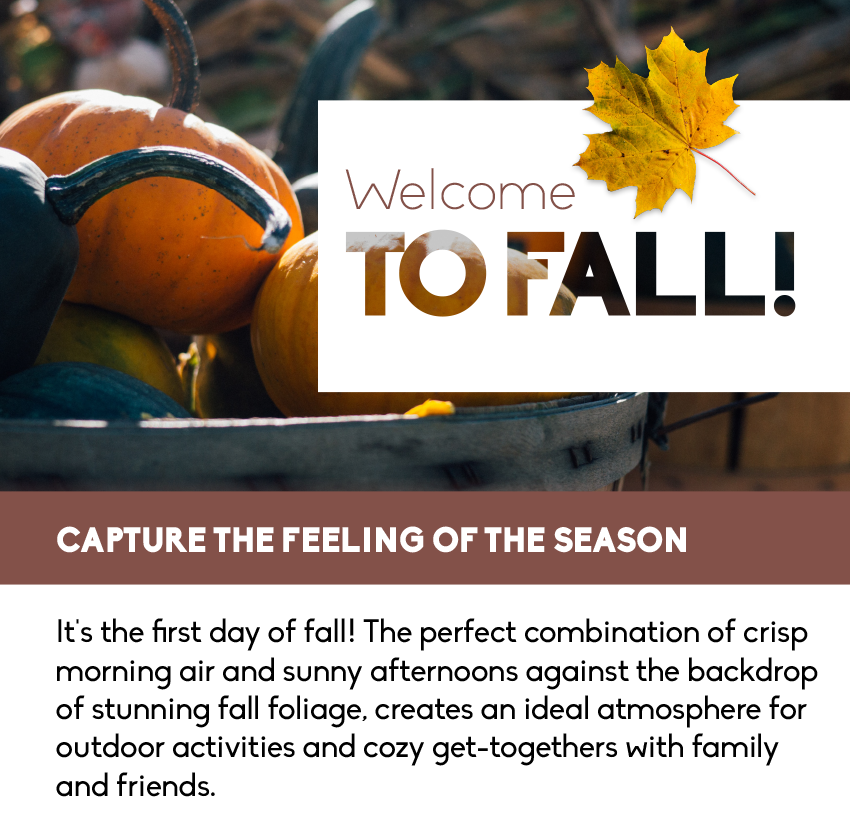 Welcome to FALL!