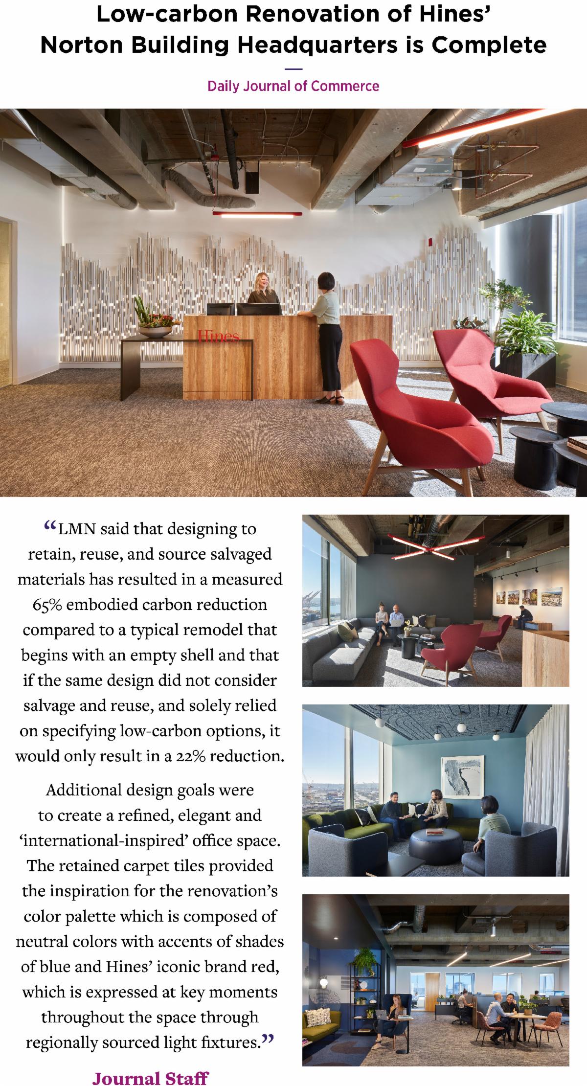 News from LMN Architects