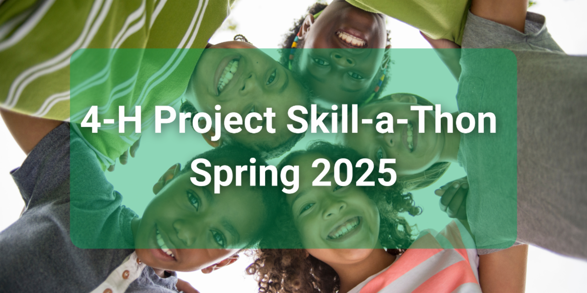 2025 4-H Project Skill-A-Thon