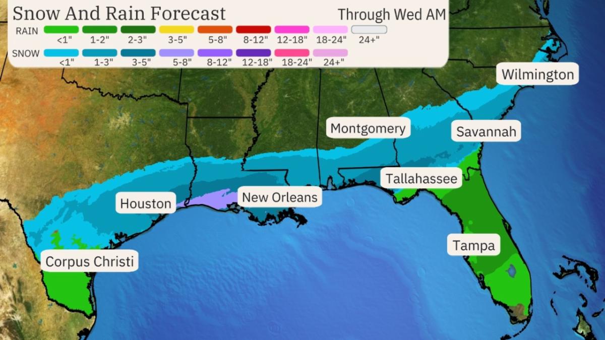 FFE Service Alert - No service in South Texas or Southern Louisiana