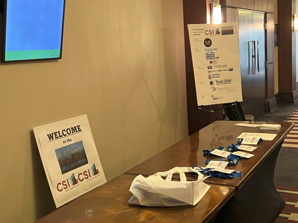 Your CSI Cleveland Chapter Newsletter May 2023 / June 2023