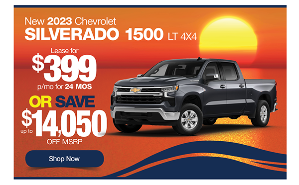 Save Thousands during the Chevy Summer Drive!
